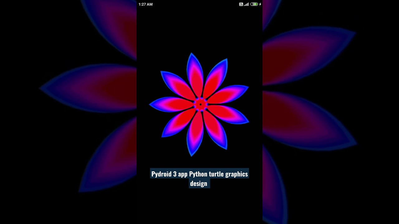 python cool, easy,amazing, beautiful turtle graphics design #shorts #coding #python