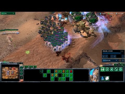 High Templars vs Barracks