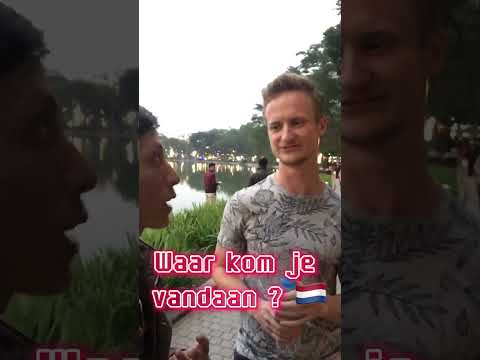 How to say “Where are you from?” in Dutch 🇳🇱 #dutch #shorts