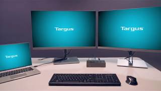 Targus yleismallinen Dual 4K 100W Dock190 -telakka – Verkkokauppa.com