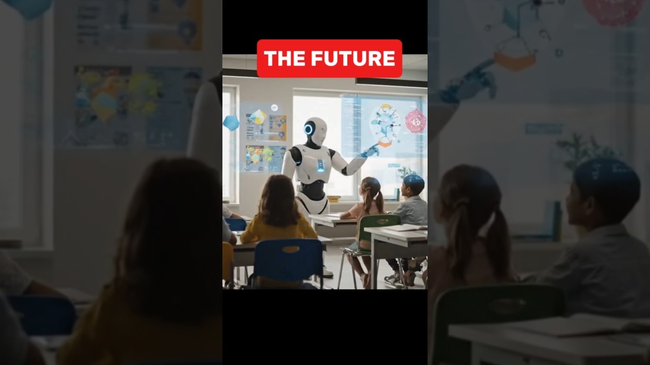 Next-Gen Classroom with AI Teacher, Are You Ready? #robot #ai