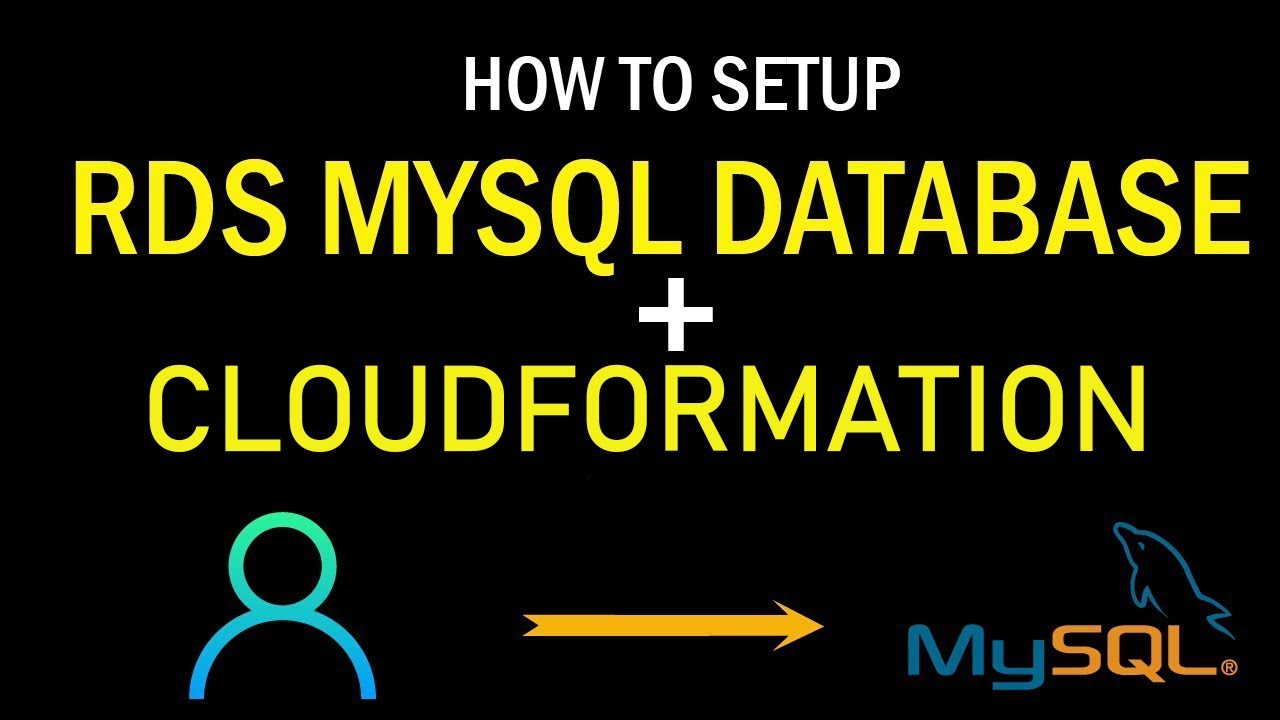 AWS MySQL Database - AWS RDS MySQL with AWS CloudFormation