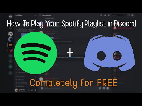 How To Play Your Spotify Playlist in Discord (FOR FREE)
