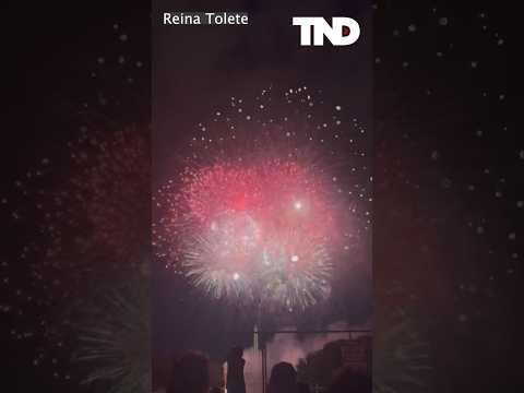 Washington, DC fireworks display #shorts