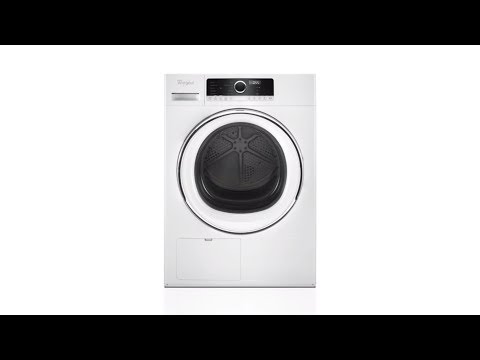 Whirlpool 4.3-cu ft Stackable Ventless Electric Dryer (White)