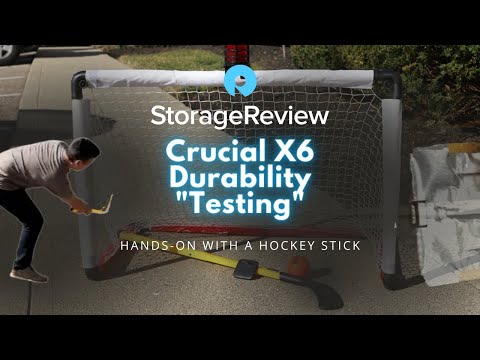 Using a $500 SSD as a Hockey Puck?!?! It's for research, we promise. 🏒🤞