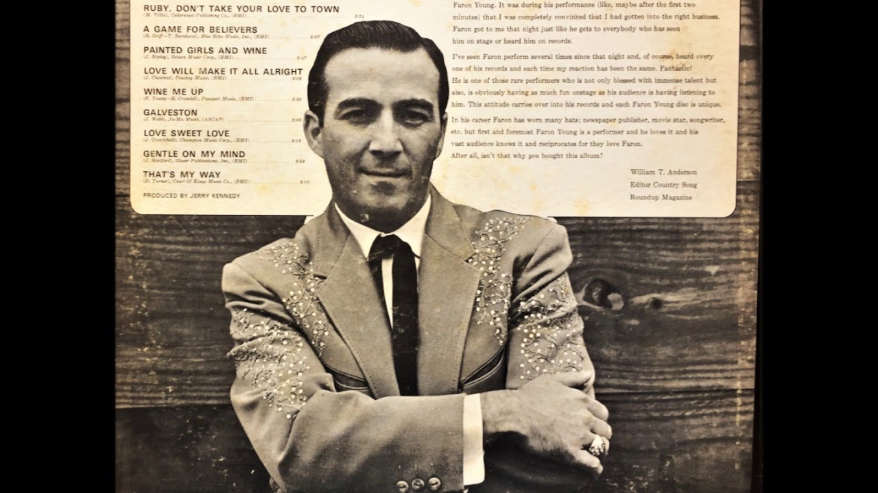 Wine Me Up , Faron Young , 1969