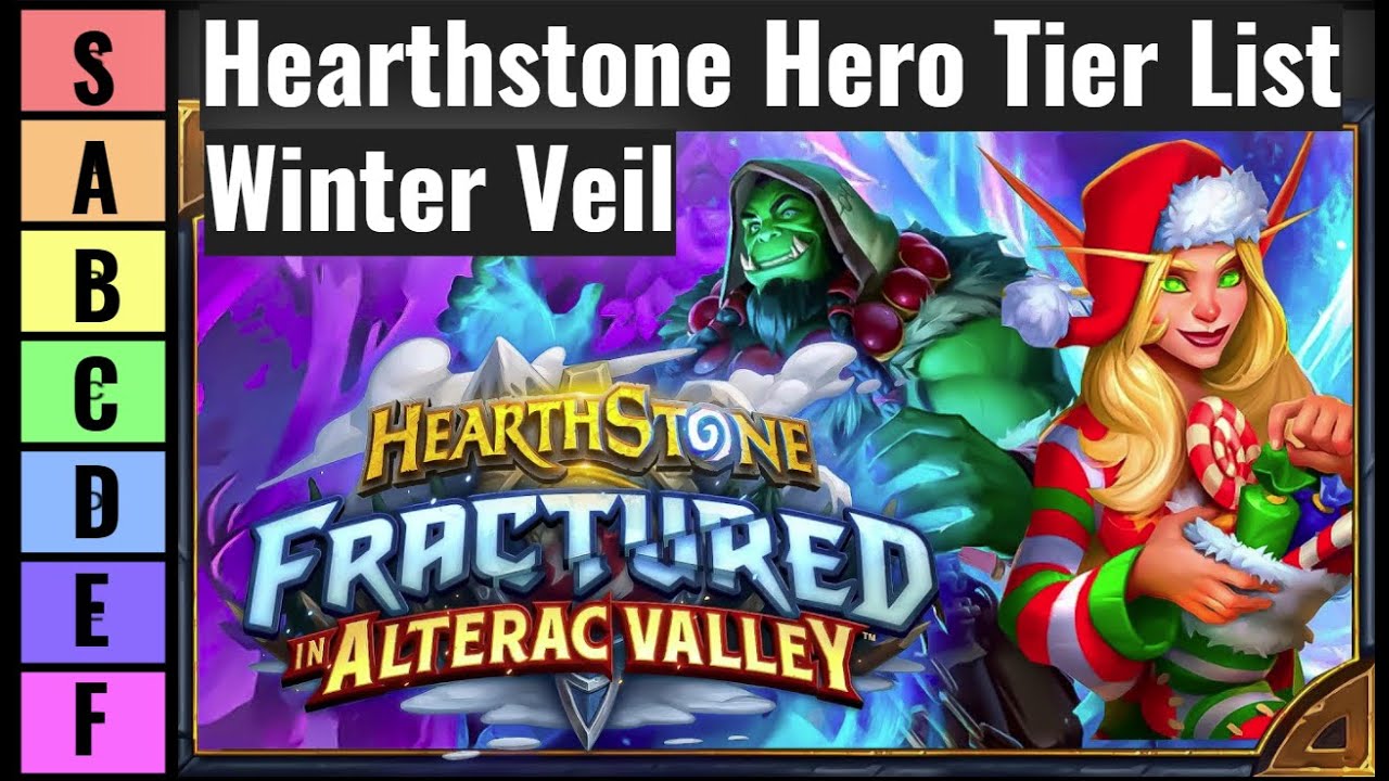 Hearthstone Tier List: Winter Veil Heroes