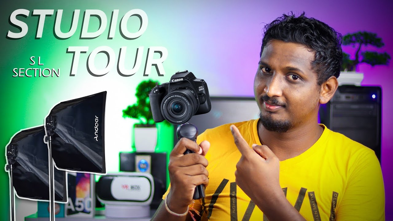 SL Section YouTube Studio Tour | What are the Equipments used in SL Section Youtube Channel