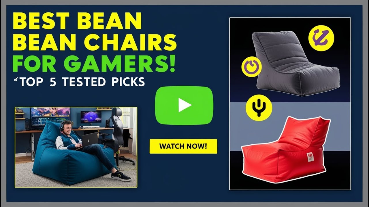 5 Best Bean Bag Chairs for Gaming in 2025