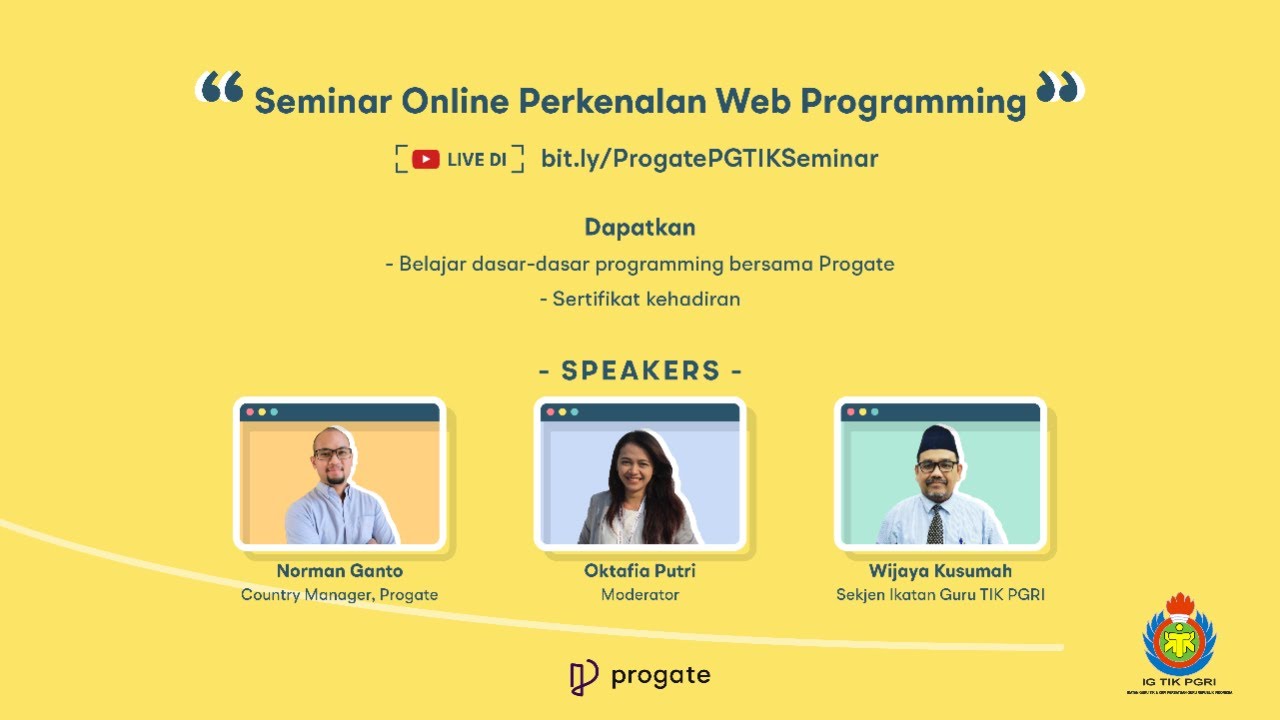Seminar Online Pengenalan Web Programming