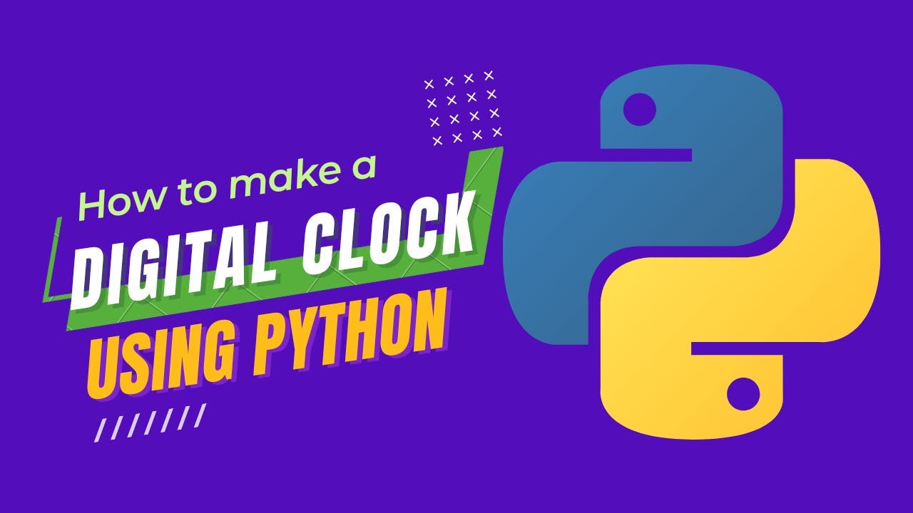 How to make a digital clock using python ? | digital clock | Python | code with Nirakar