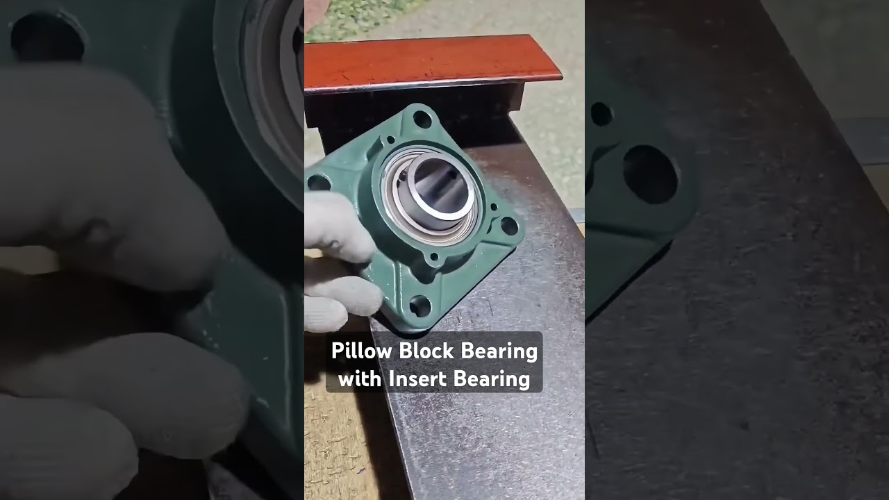 Pillow Block Bearing#bearing #factory #youtubeshorts #bearingsupplier #viralvideo #machine #shorts