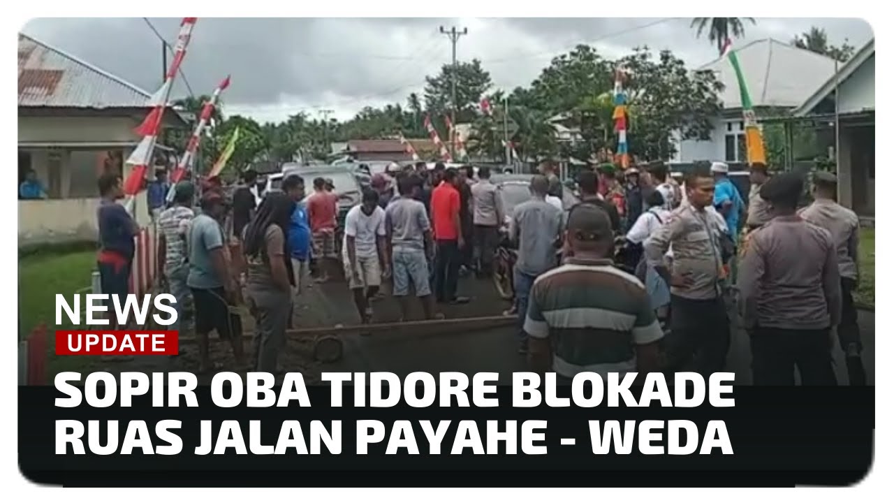 Akses Jalan Nasional Oba Tidore Tujuan Weda Halmahera Tengah Kembali ...