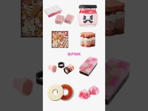 Buying Japanese Snacks and Sweets by Color
