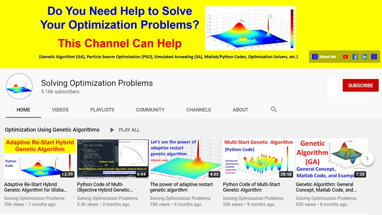 Optimization Channel