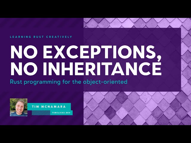 Timclicks — Learn The Rust Programming Language Creatively With Tim Mcnamara Timclicks Tim