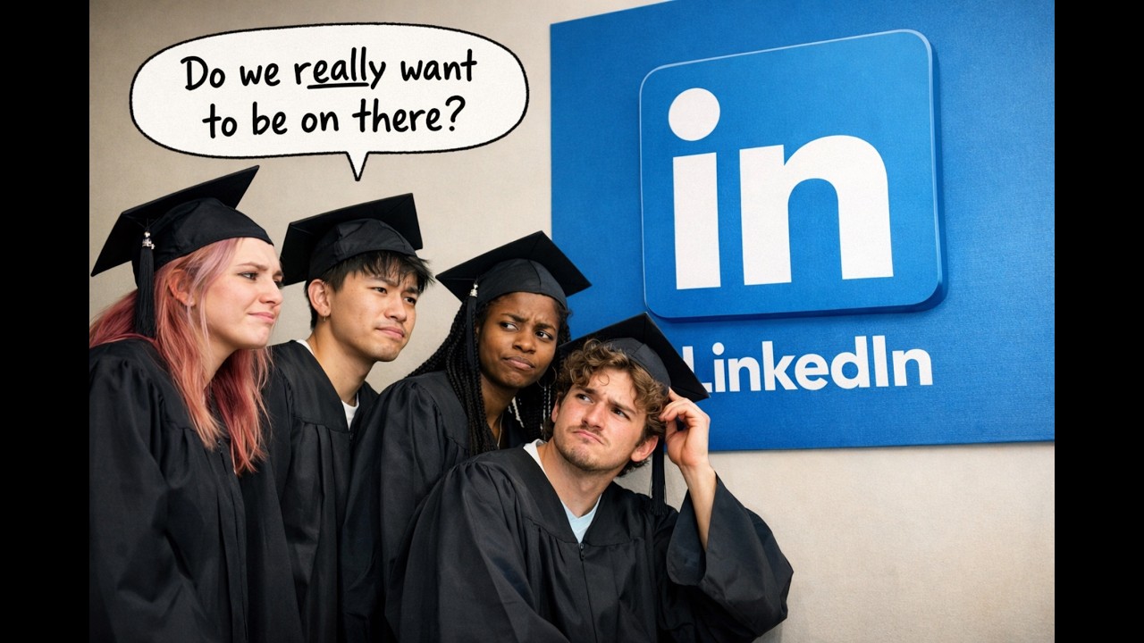 Teddy Burriss asks questions about LinkedIn attracting the next generations - Gen-Z and Gen-Alpha.