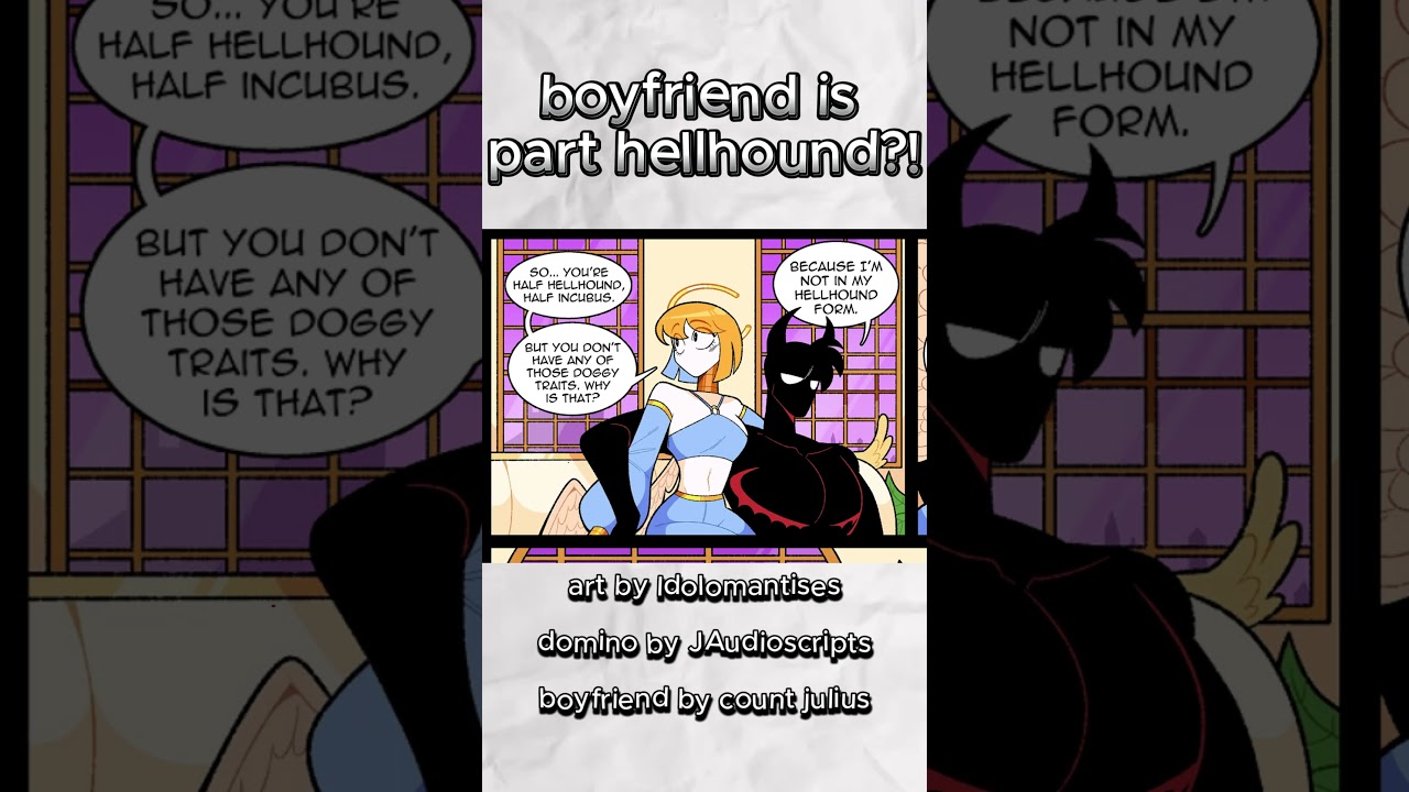 that's a hunk of a hellhound. | idolomantises comic dub