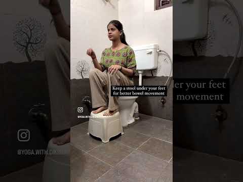 Indian toilet VS Western toilet #indiantoilet #yogaclasses #yogawithdiksha #dikshayoga
