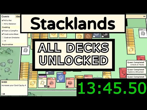 Steam Community :: Video :: Stacklands | All Decks in 13:45