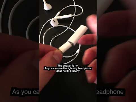 Can you use the USB-C to Apple Pencil adapter with lightning headphones?