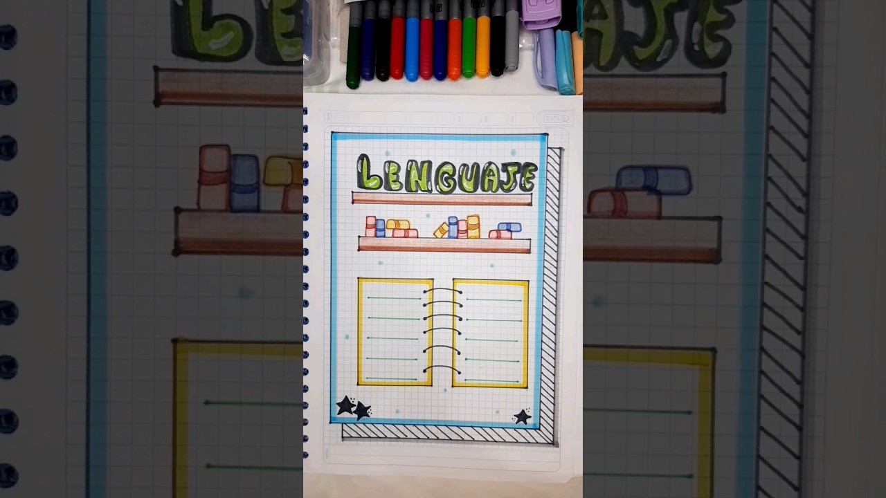 Carátula/Portada de Lenguaje fácil #love #creatividad #colores #ideasb  #fyp #viral #follow #instago