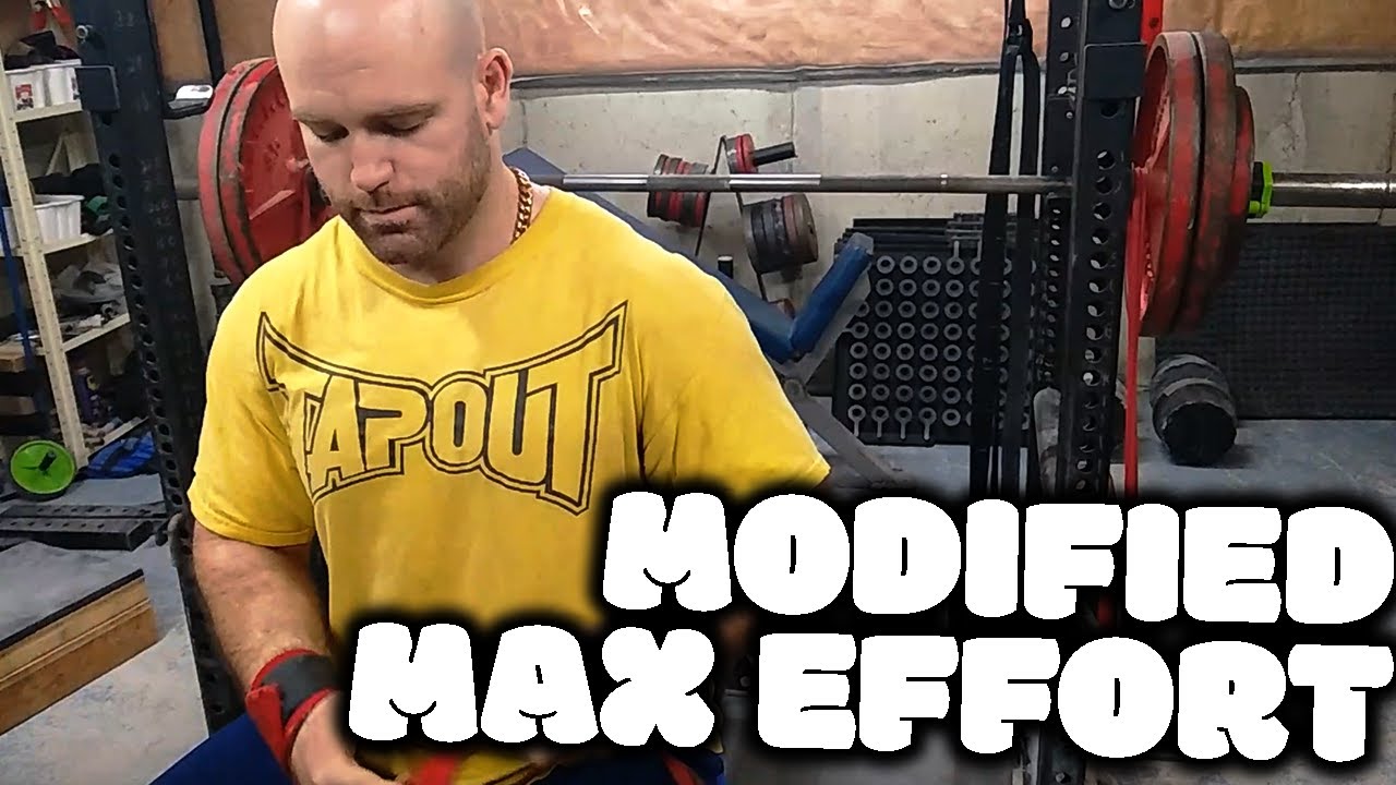 Modified Max Effort Method for Non-Powerlifters