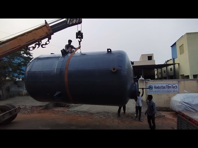 FRP Fume Absorbers - COMPOPLAST HCl Acid Fume Absorber Manufacturer ...