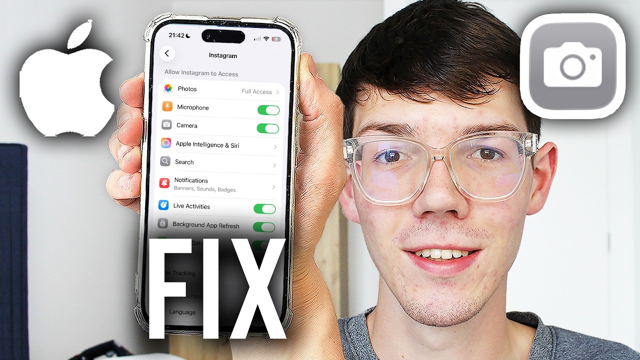 Fix iPhone Not Allowing Camera Access To Apps - Step By Step