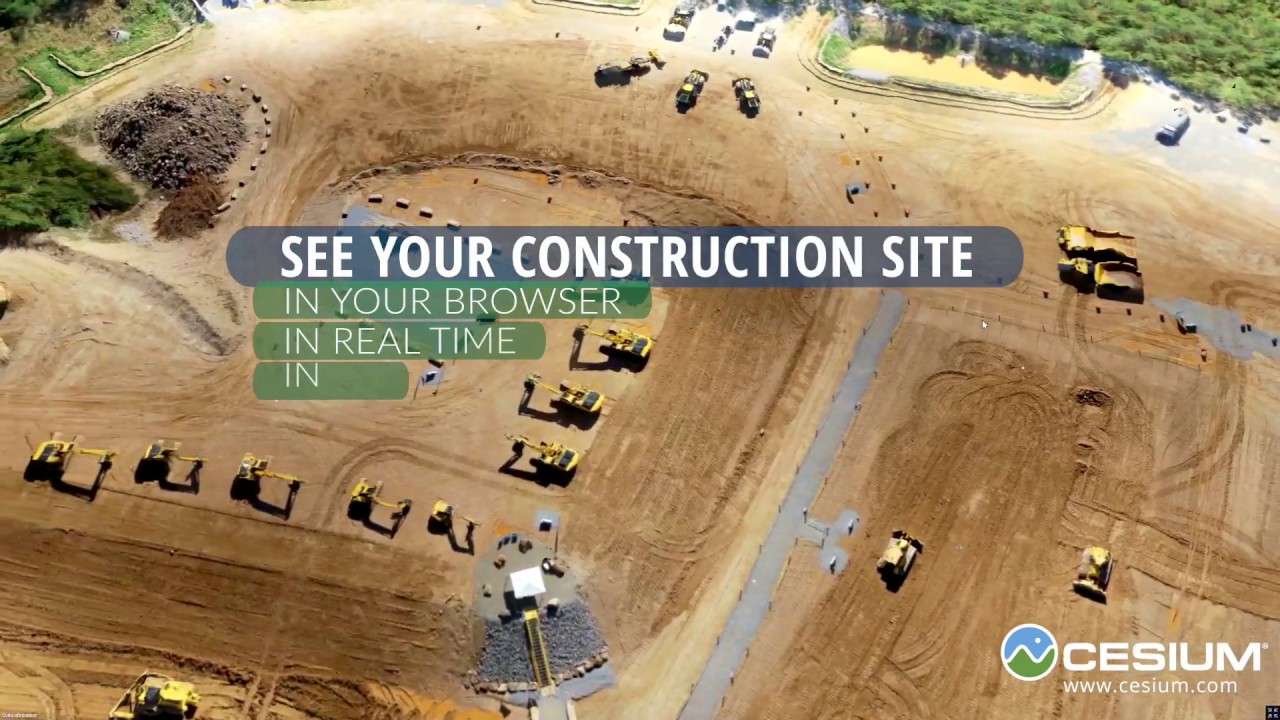 Cesium for Smart Construction