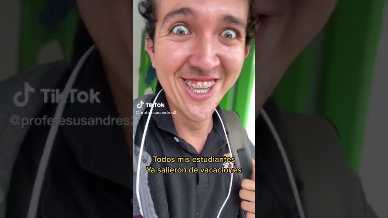 #profejesusandres ALL my students went on vacation 😢