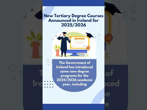 New Tertiary Degree Courses Announced In Ireland For International Students to 2025/2026