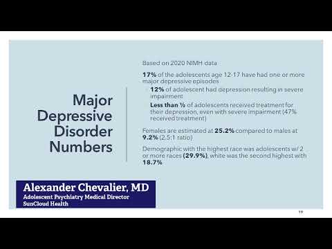 What is Major Depressive Disorder MDD in adolescents?