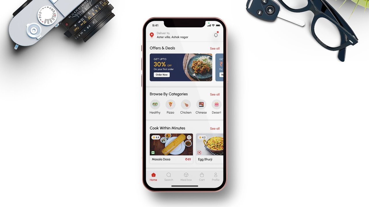Frecipe App - Concept