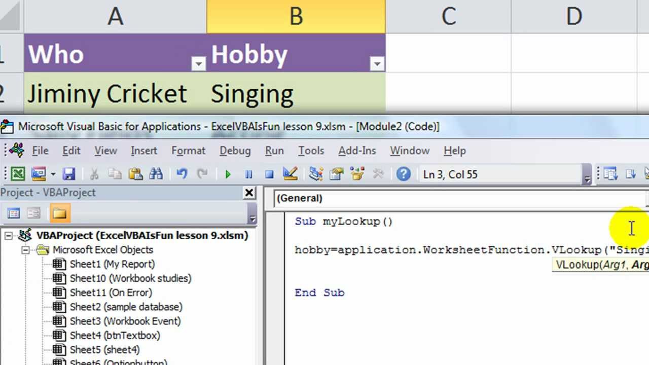 Excel VBA Basics #16A ERRORS - Custom Code On Error, Using GOTO Labels