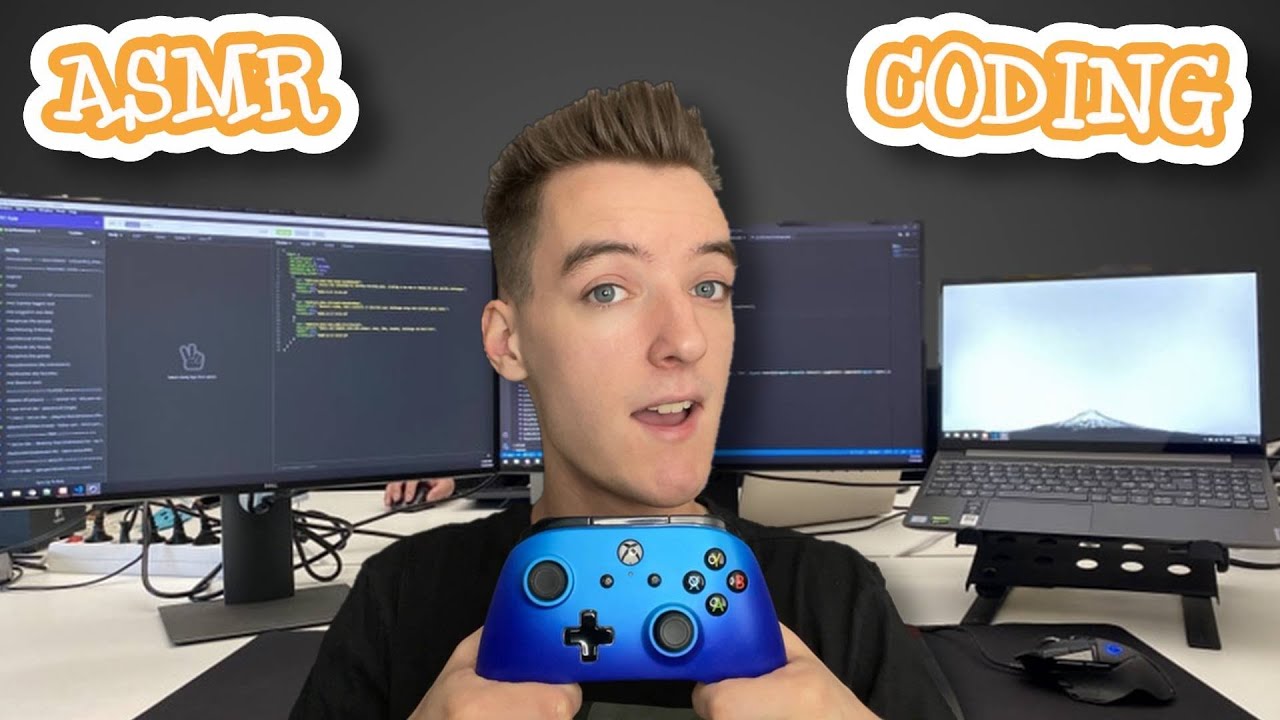 [ASMR] I Coded a Video Game!