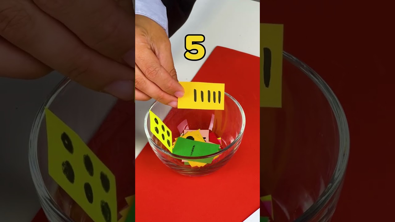 Learn Numbers with Sticky Notes🗒️ Fun and Easy!👏