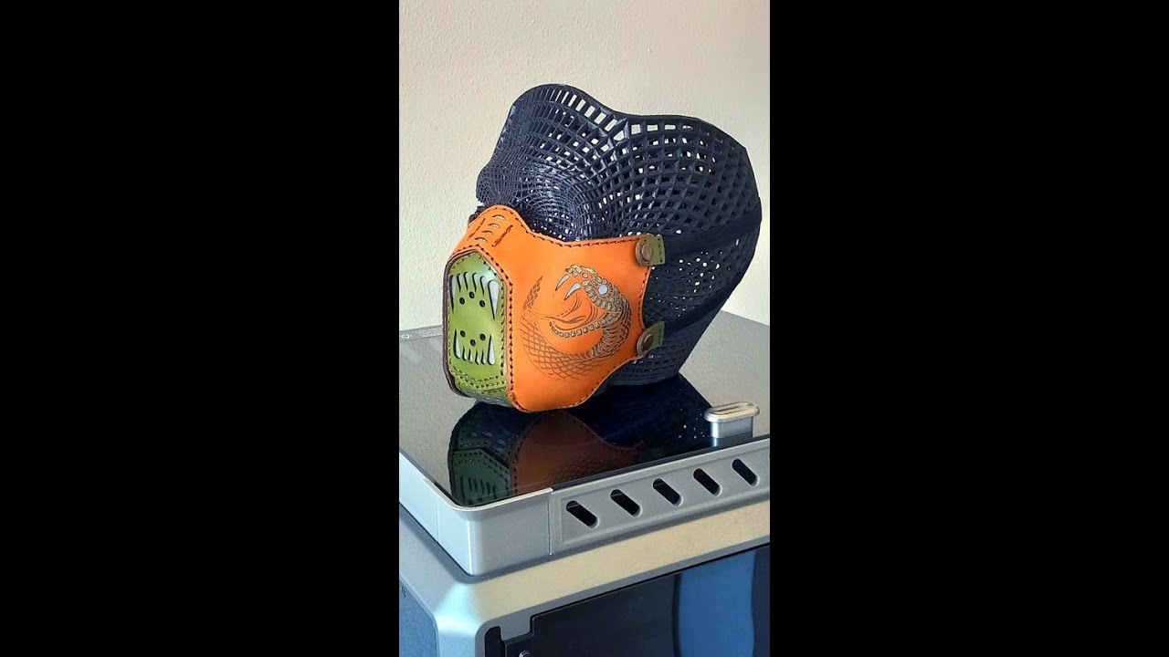 Laser engraved motorcycle masks - Finished Creations - LightBurn ...