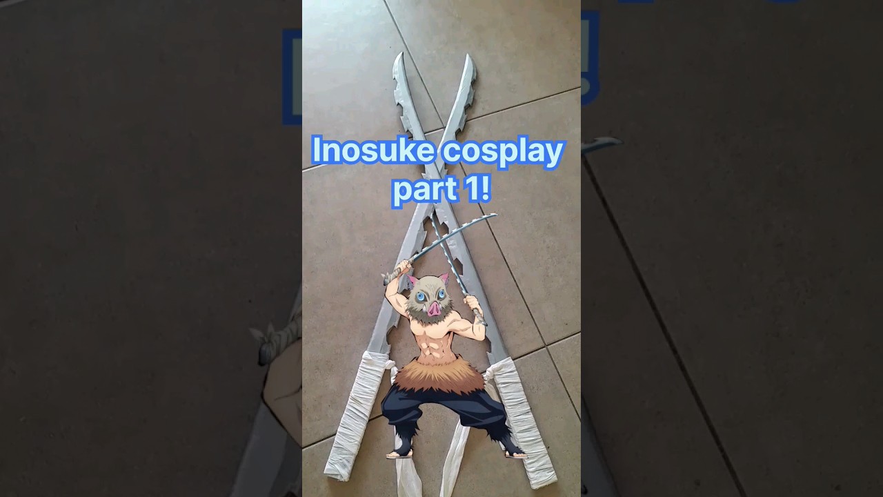 Inosuke cosplay part 1!🐗⚔️