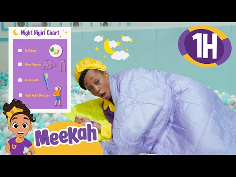 Meekah's Magic Morning & Sweet Dreams Night Routine | 1 HR | Educational Videos for Kids