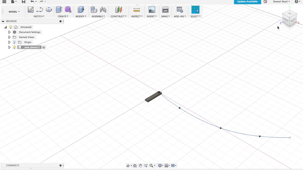Fusion 360. Creating a 