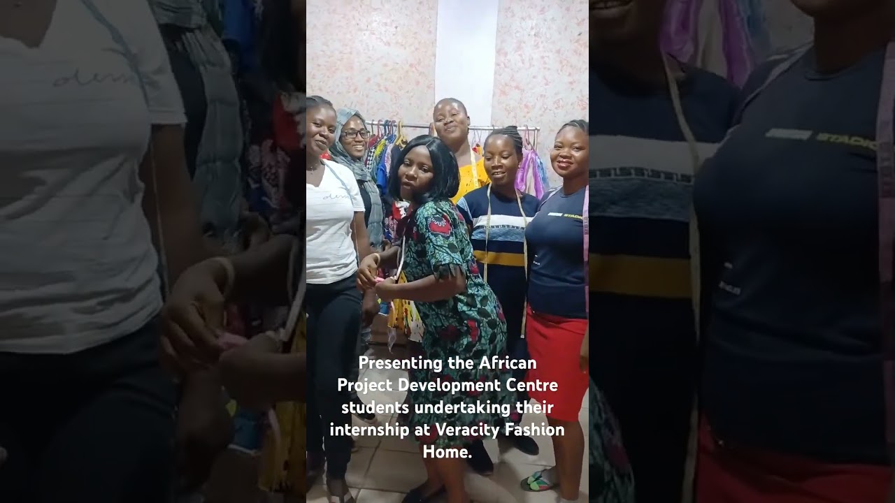 Presenting APDC student  undertaking their internship at Veracity Fashion Home.#fashionstyle