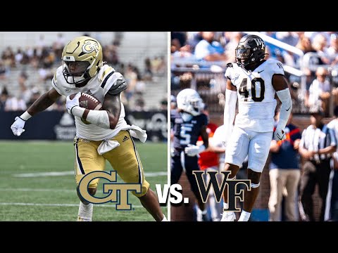 Georgia Tech vs. Wake Forest Football Game Preview | ACC Football 2023