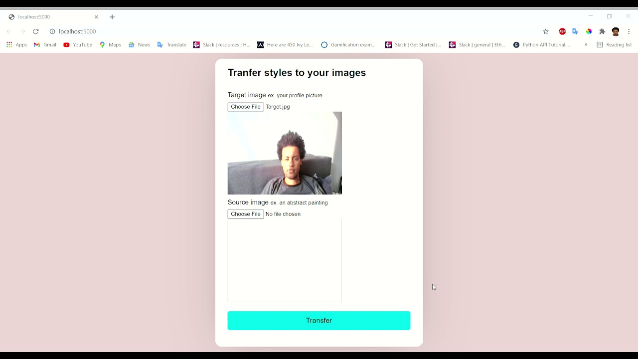 Full Stack Machine Learning Web App Using Tensorflow and Flask