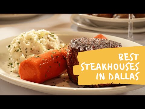 5 BEST STEAKHOUSES IN DALLAS