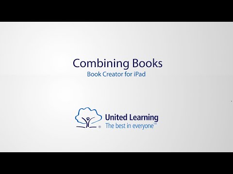 Book Creator Combining Books