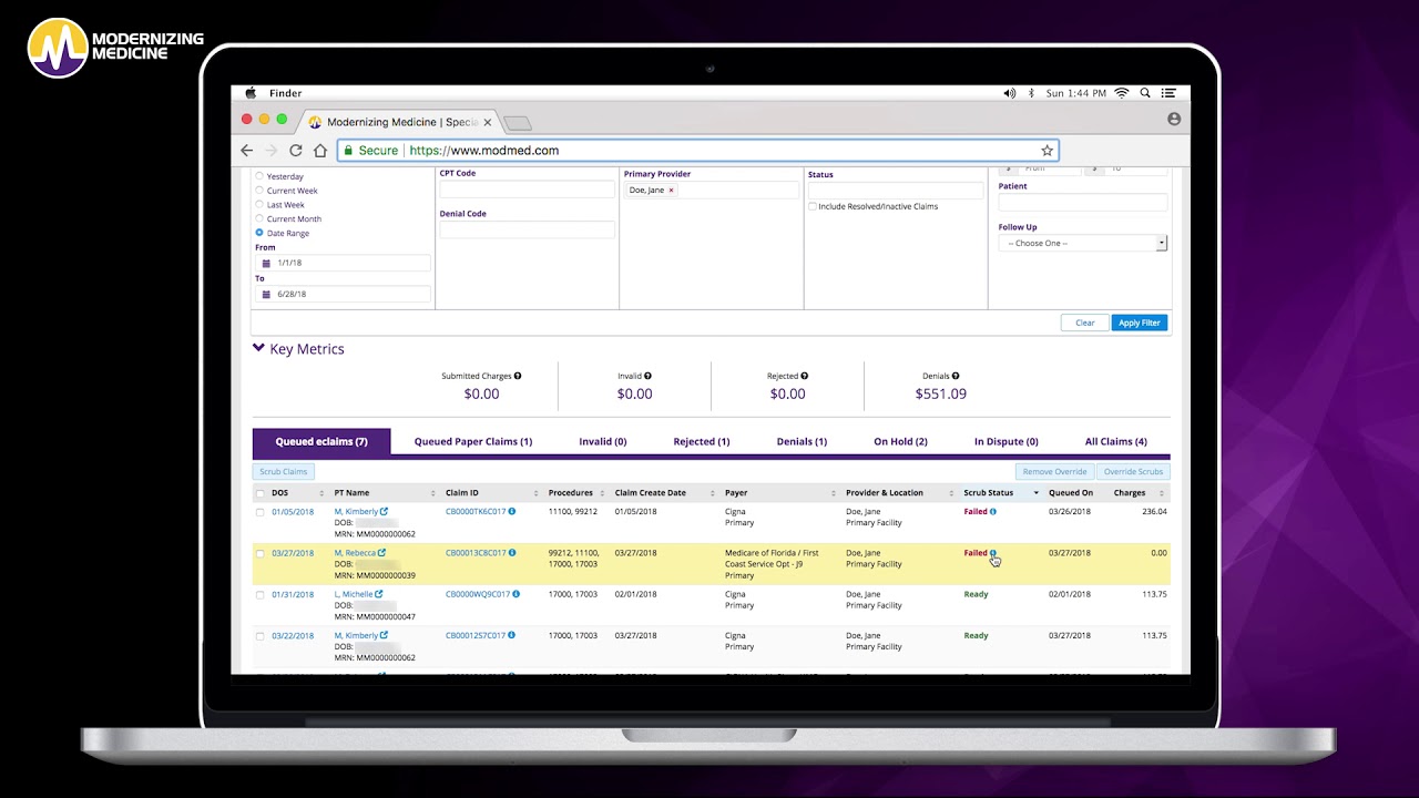 Practice Management: Practice-Specific Billing Rules