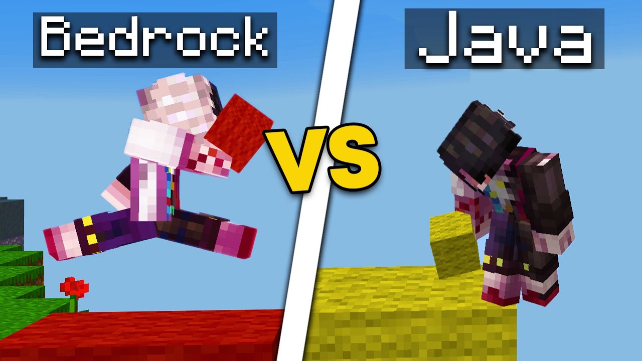 Java Skywars vs Bedrock Skywars