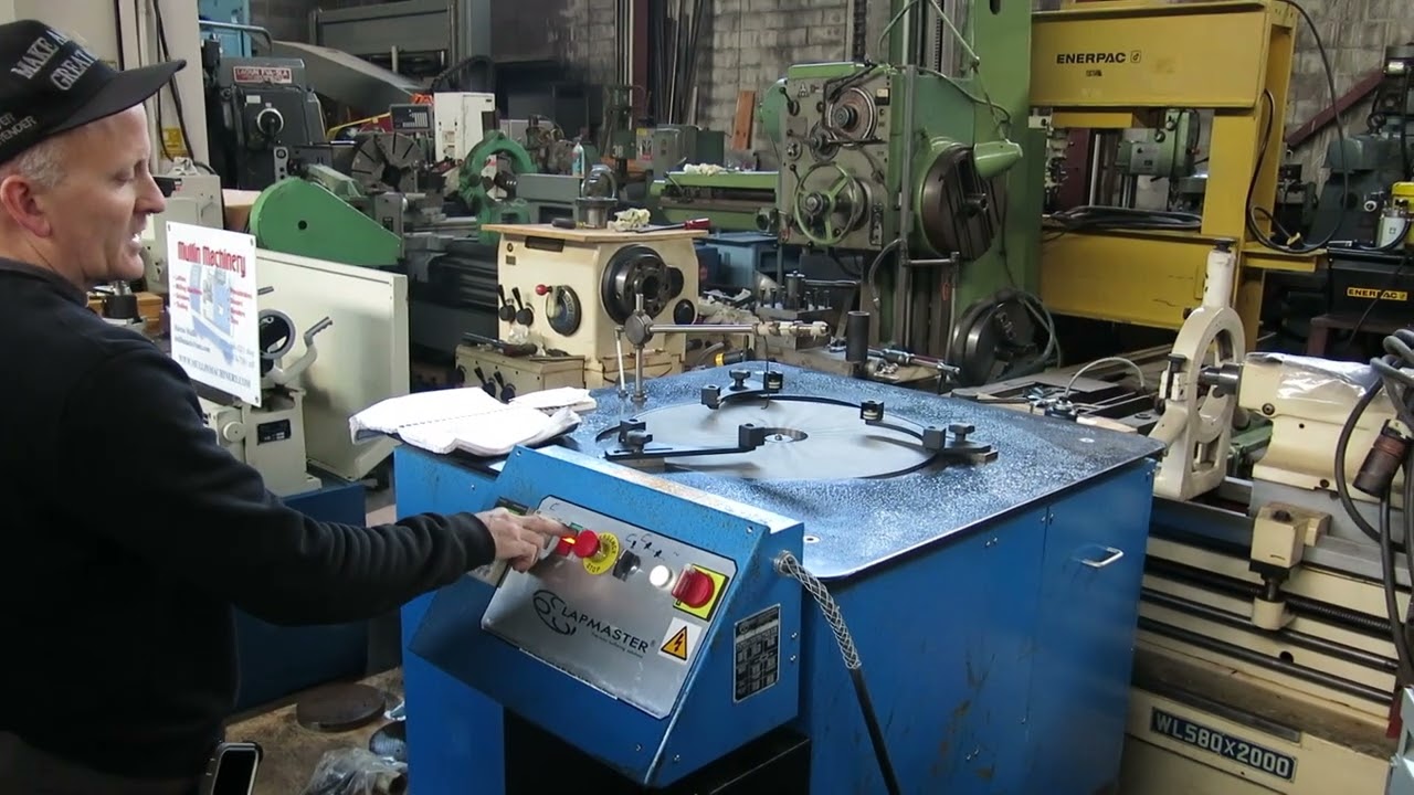 Lapmaster 24 SS Lapping Machine @ Mullin Machinery of NJ